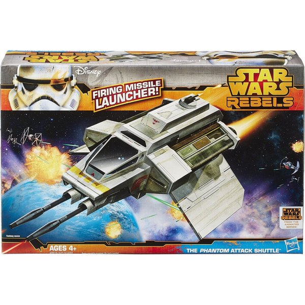 Pojazdy Rebels klasy II Star Wars Hasbro - The Phantom Attack Shuttle