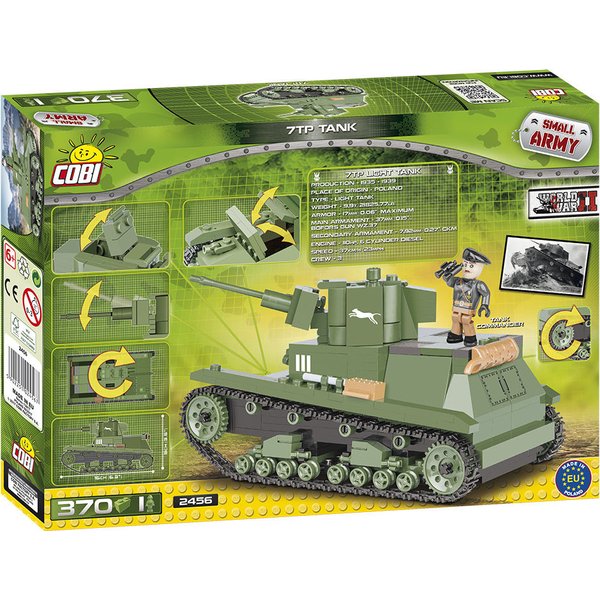 Klocki Cobi czołg - 7TP - 2456 - Kup w Nodik.pl!